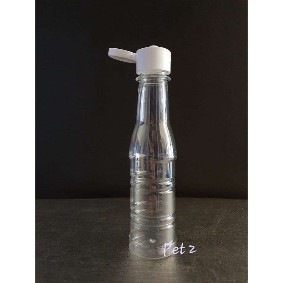 150ML KVS Plastic Bottle Botol Kosong Botol Flip Top Penutup Flip Top ...