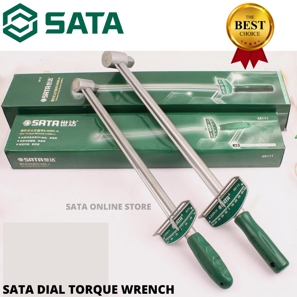 (ND) SATA FLAT BEAM TORQUE WRENCH / SATA 48111 FLAT BEAM TORQUE WRENCH ...