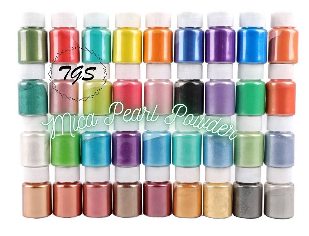 TGS MICA Powder Pearl Colorants For Resin DIY | Shopee Malaysia