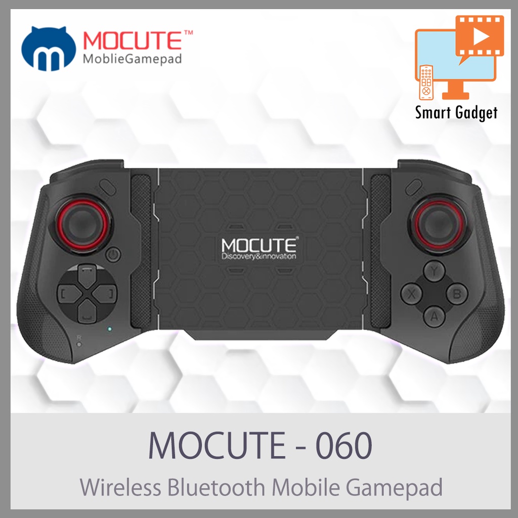 Mocute 060 Telescopic Bluetooth Game Controller Wireless Gamepad Joystick for Android iOS Phone ...