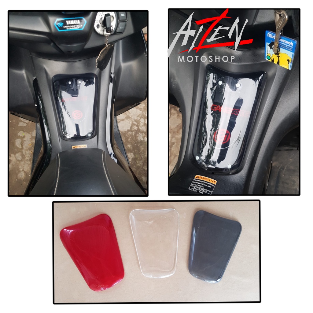 Aerox 155 Transparent tank cover, aerox Transparent fuel tank cover ...