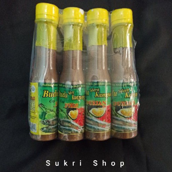 Budu cap durian | buduSelera Kampung 1Dozen | Shopee Malaysia