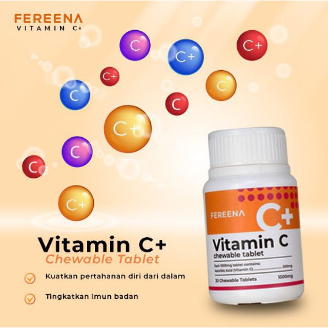 🔥🔥🔥VITAMIN C FEREENA🔥🔥🔥[💯BY FEREENA BEAUTY CARE HQ 💯] | Shopee Malaysia
