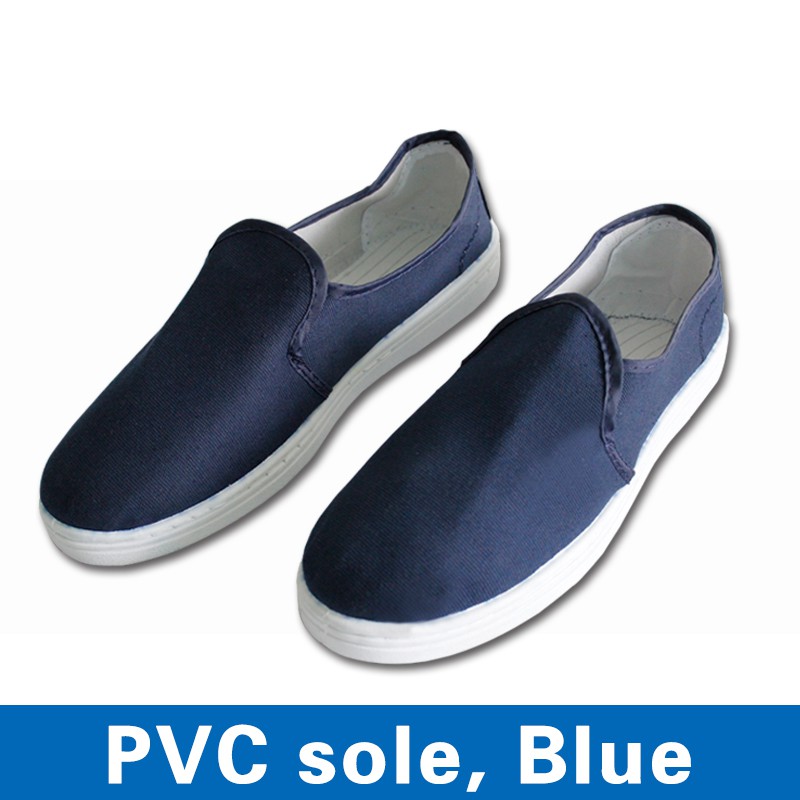 Esd Shoes kasut esd Cleanroom Shoes Anti Static Shoes White Navy blue ...
