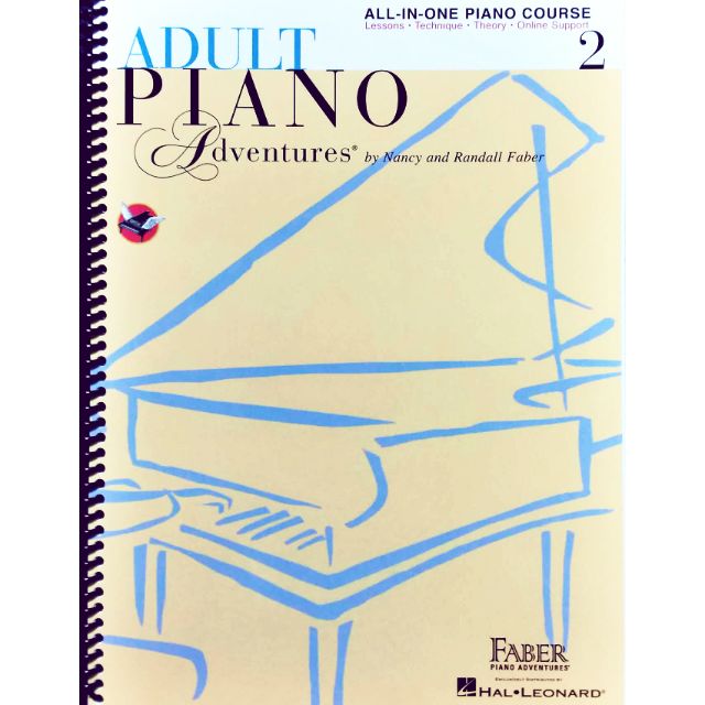 ADULT PIANO Adventures All-In-One Course Book 2 | Shopee Malaysia