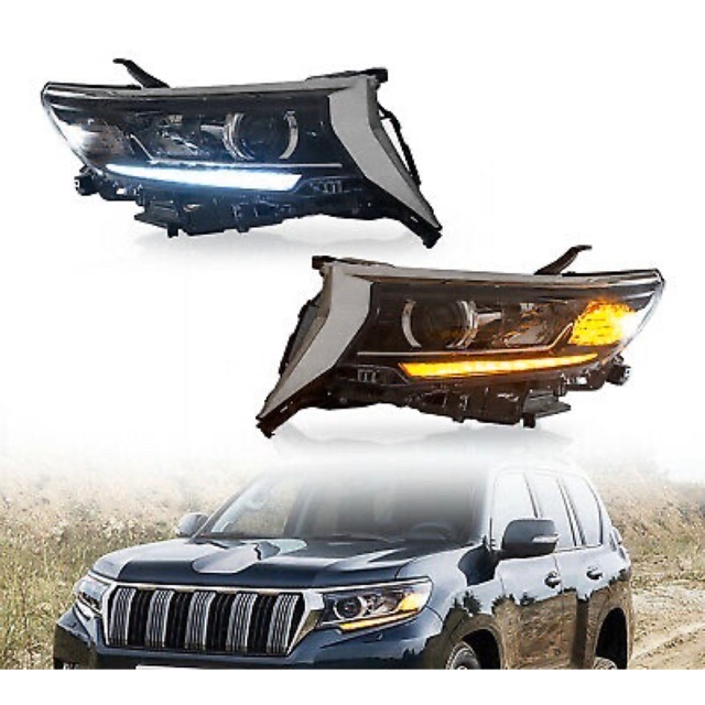 Toyota Land Cruiser prado fj150 2018 - 2023 Projector LED Headlamp ...