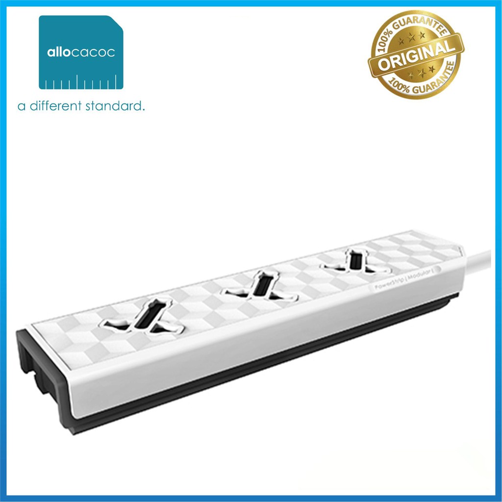 Allocacoc Trailing Socket Extension Cable Power Strip ALC Power strip 3 ...