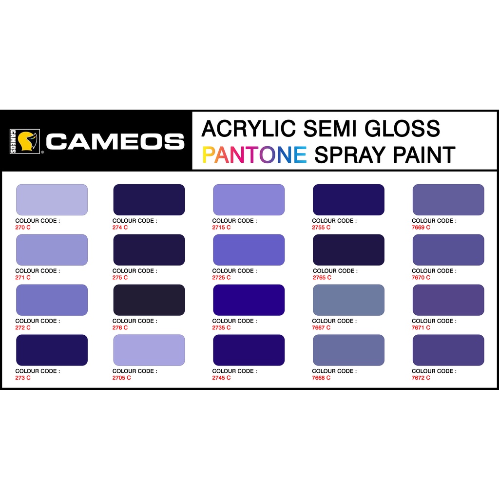 PANTONE Color P29 - Aerosol Spray Paint - CAMEOS 400ML/Bottle | Shopee ...