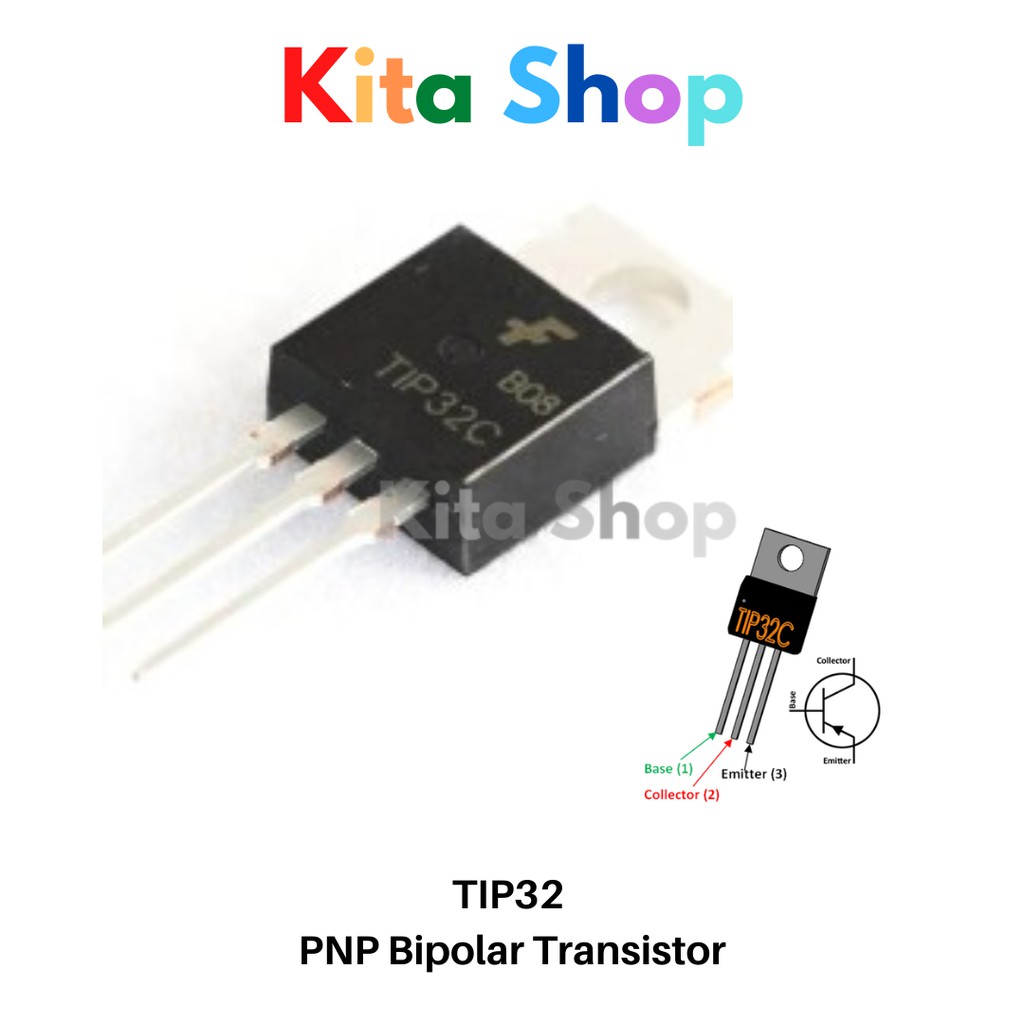 TIP32 : PNP Bipolar Transistor | Shopee Malaysia