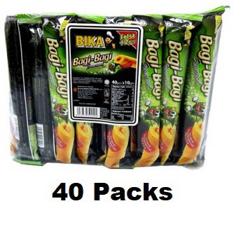 40 Packs Bika Pika Bagi-Bagi Seaweed Corn Snack 11g Each HALAL (READY ...