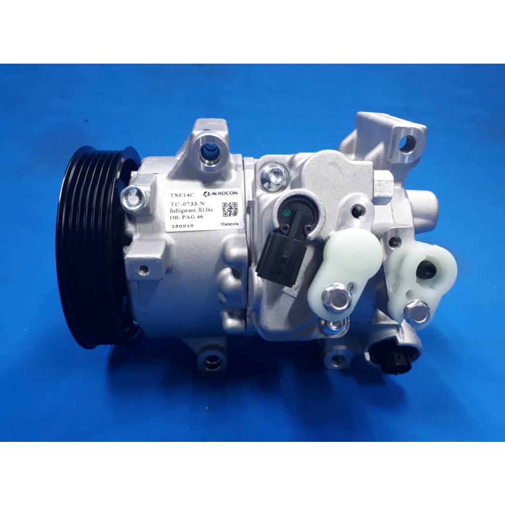 TOYOTA ALTIS YEAR 2010, TOYOTA WISH TSE14C 6PK COMPRESSOR NEW CHINA ...