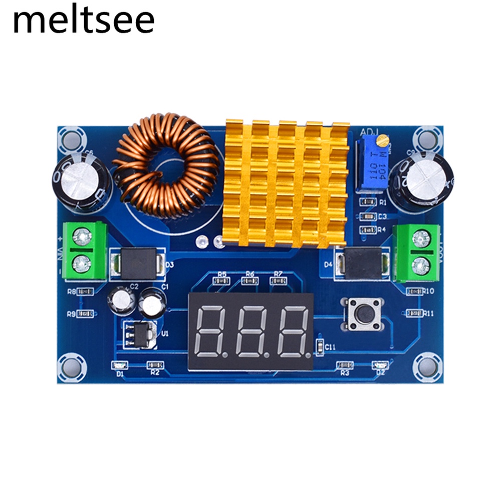 XH-M411 DC 4V-35V to DC 5V-45V Boost Module Digital Voltmeter DC-DC ...