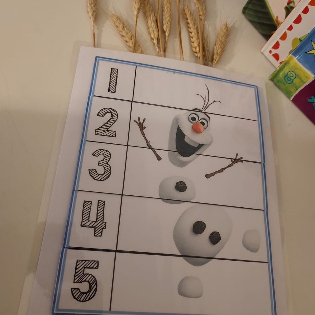 💥Ready Stock 💥 Learning Kit (Olaf & Number) | Shopee Malaysia