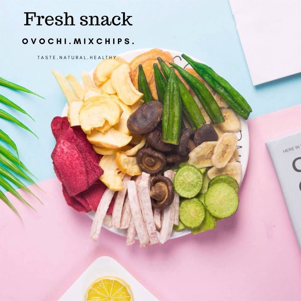 OVOCHI Snek Sayur Sihat Kudapan Kerepek Diet Healthy Fresh Snack Sayur ...