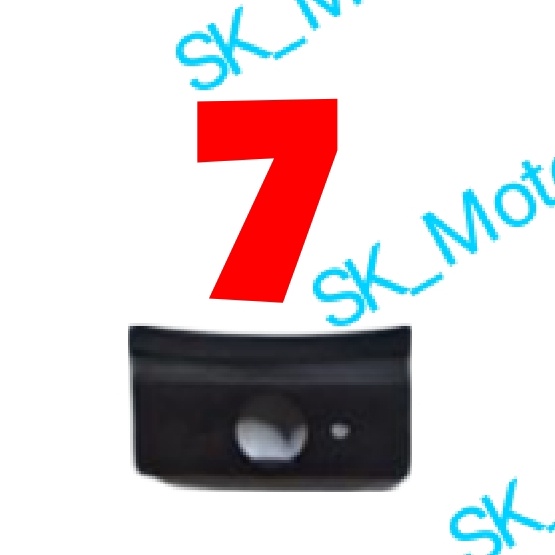 Honda WAVE ALPHA 110 CX V2 Original Inner Cover Full Set Kaver Hitam ...