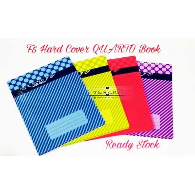F5 Hard Cover QUARTO Book(Ready Stock) | Shopee Malaysia