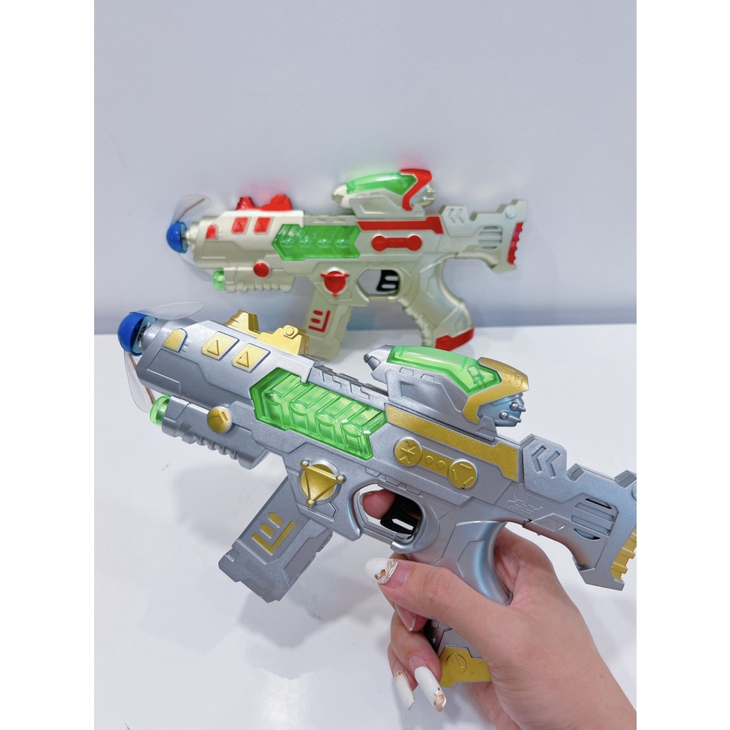 Electric Machine Gun Pistol Toys light and sound Mainan Pistol Gun ...