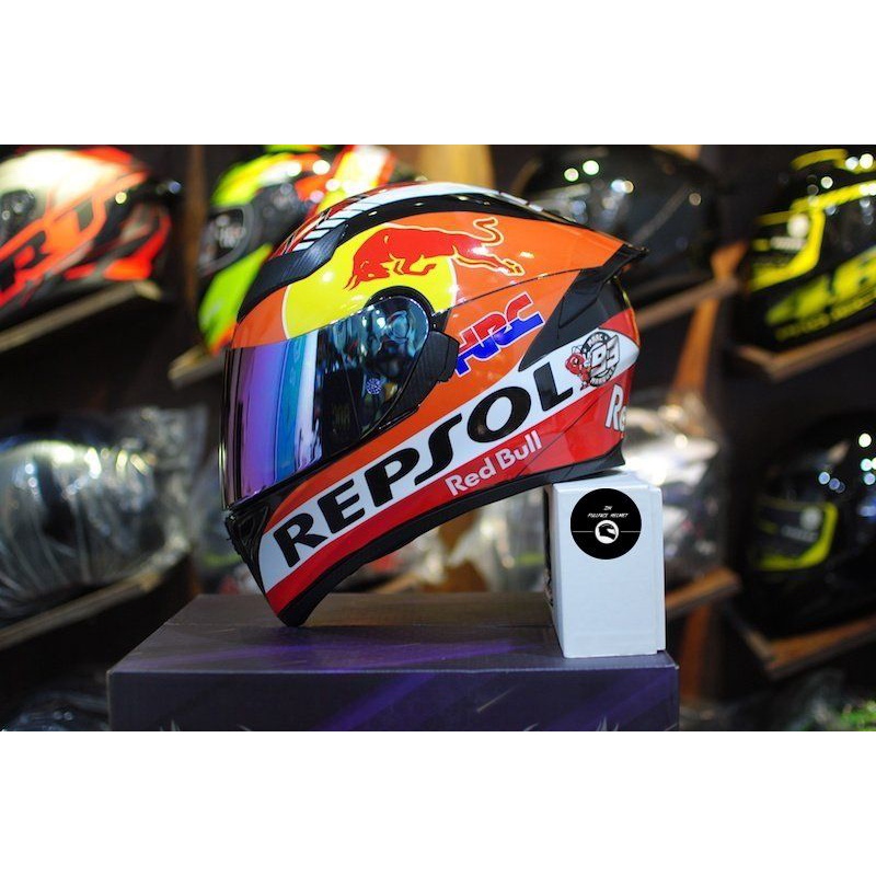 Honda Repsol Fullface Helmet | Shopee Malaysia