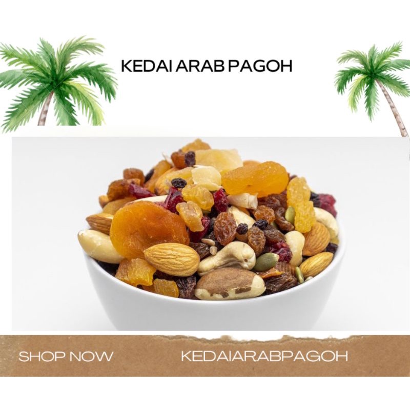 healthy MIXED NUTS &raisin&dried fruit 500g | Shopee Malaysia