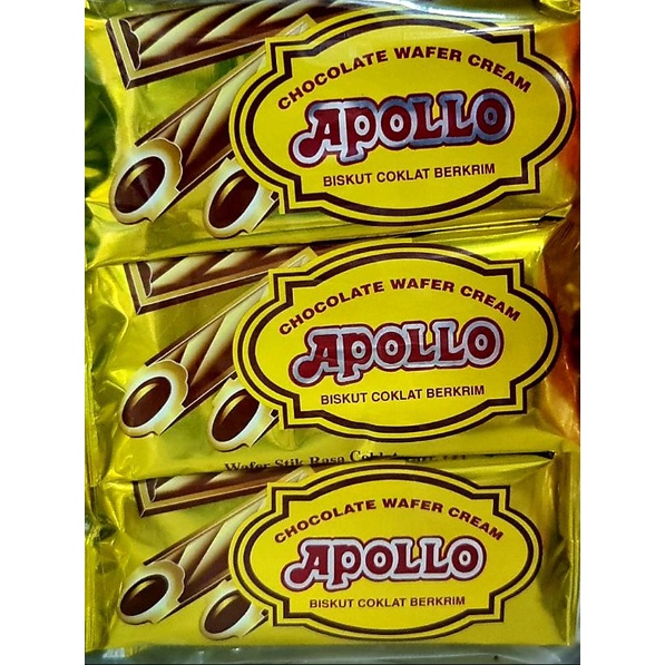 Apollo Milk Wafer Cream Kanak-kanak Nostalgia (12pcs) Biskut Coklat ...