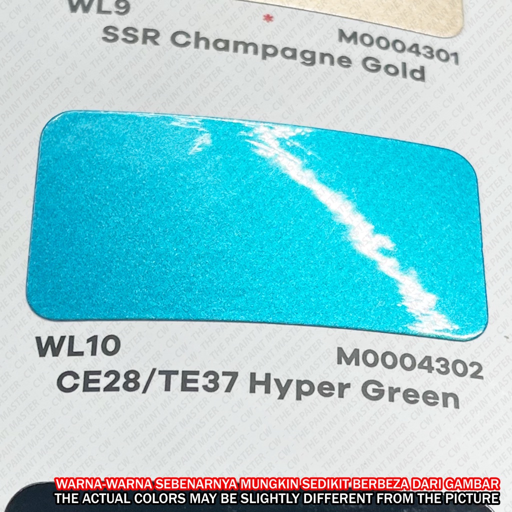 [ CE28 / TE37 Hyper Green Sport Rim Paint WL10 ] Aikka Motor Car Color ...