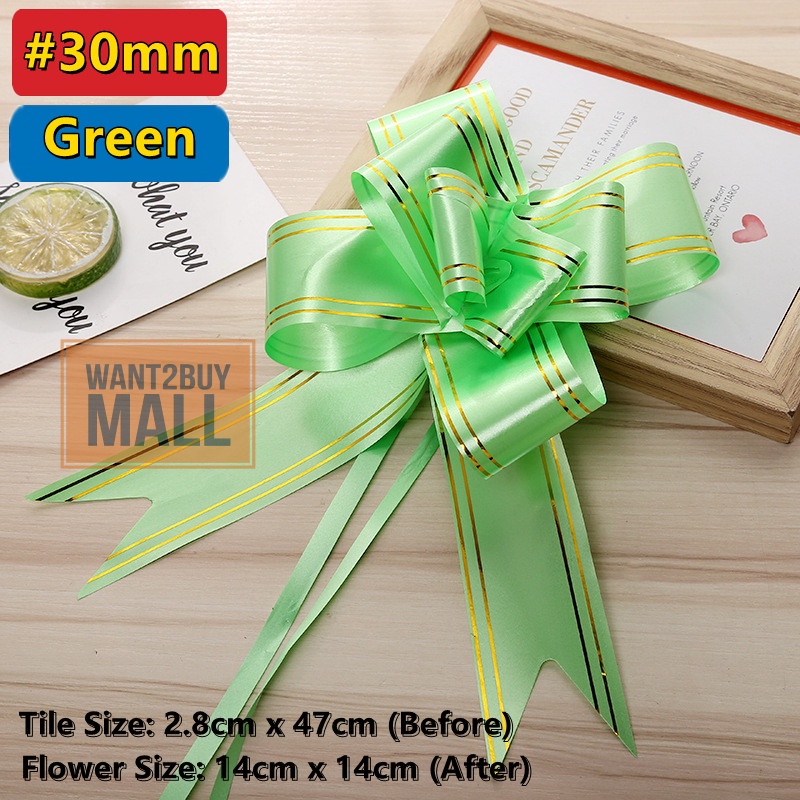 10pcs pack Pull Ribbon Riben Reben Ribben Satin Organza Gift Flower ...