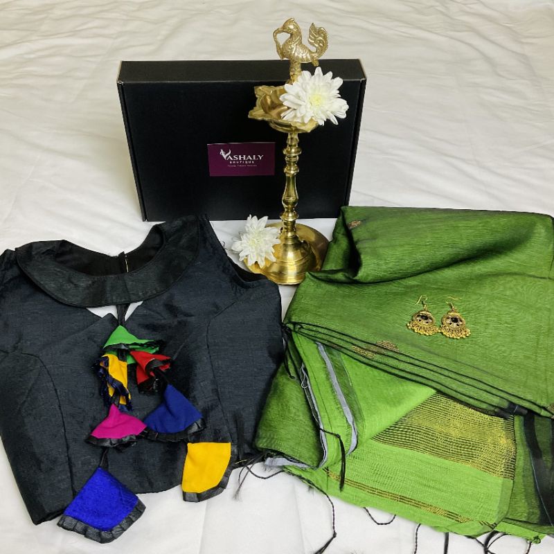 TRENDY FESTIVE COMBO SET 3 - GREEN AND BLACK COMBO | Shopee Malaysia