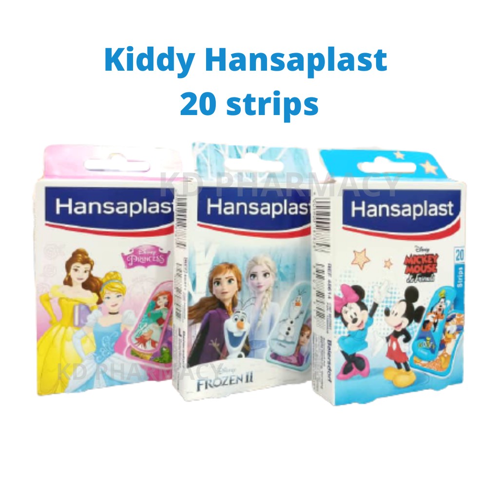 Hansaplast Disney Kids plasters 20 strips / disney cartoon plaster ...