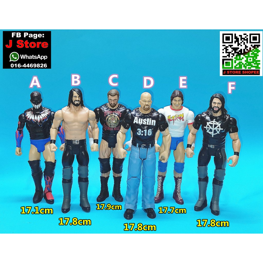 WWE Wrestler action figure with sound ( J Store ) | Shopee Malaysia