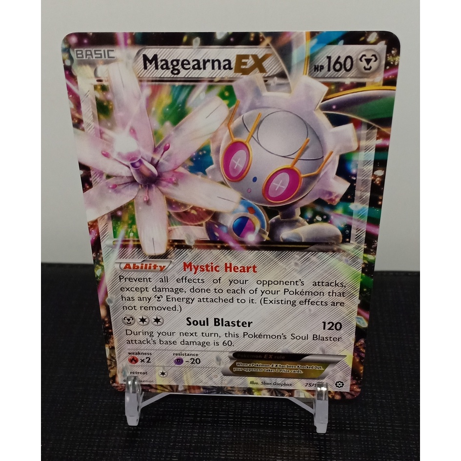 Pokemon TCG | Grade B | Magearna EX (75/114) Ultra Rare (EN Version ...
