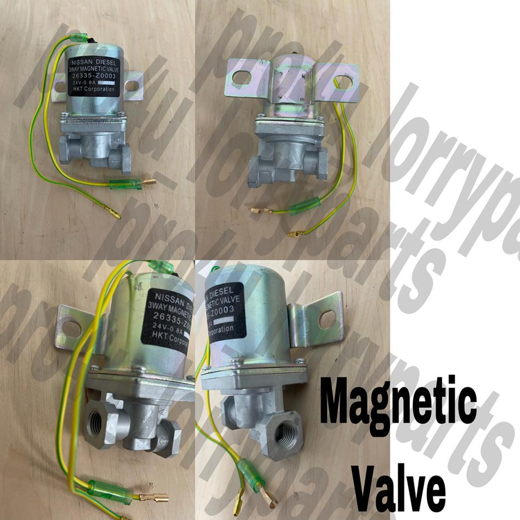 NISSAN UD HINO LORRY LORI BATU DUMP TRUCK MAGNETIC VALVE 2 TWO WAY 24V ...