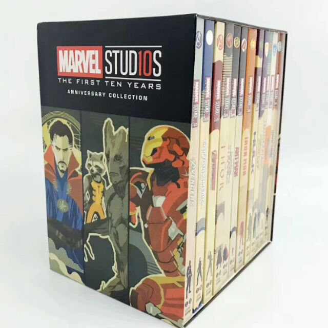 MARVEL STUDIOS THE FIRST TEN YEARS ANNIVERSARY COLLECTION (12Books ...