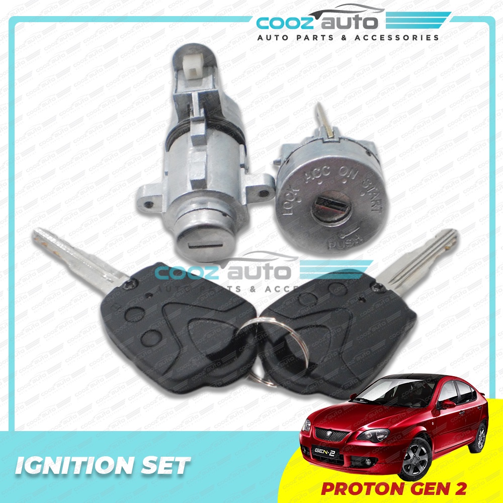 Proton Gen2 Key Set Ignition Switch + Door Key Set | Shopee Malaysia