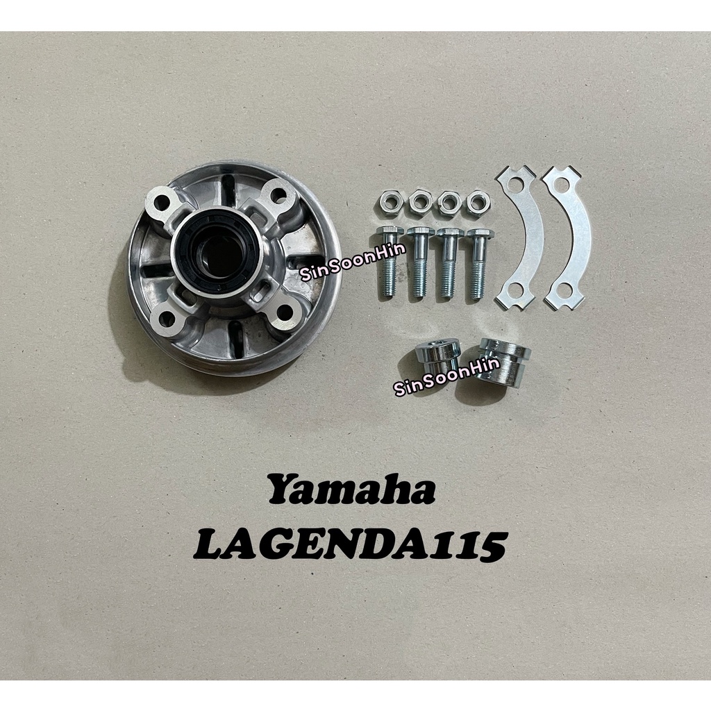 Yamaha LAGENDA115 SRL115 Clutch Hub Set / Sprocket Hub Set / Bush ...