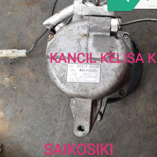 KELISA KENARI VIVA KANCIL COMPRESSOR AIRCOND ND TYPE DENSO/SANDEN MADE ...