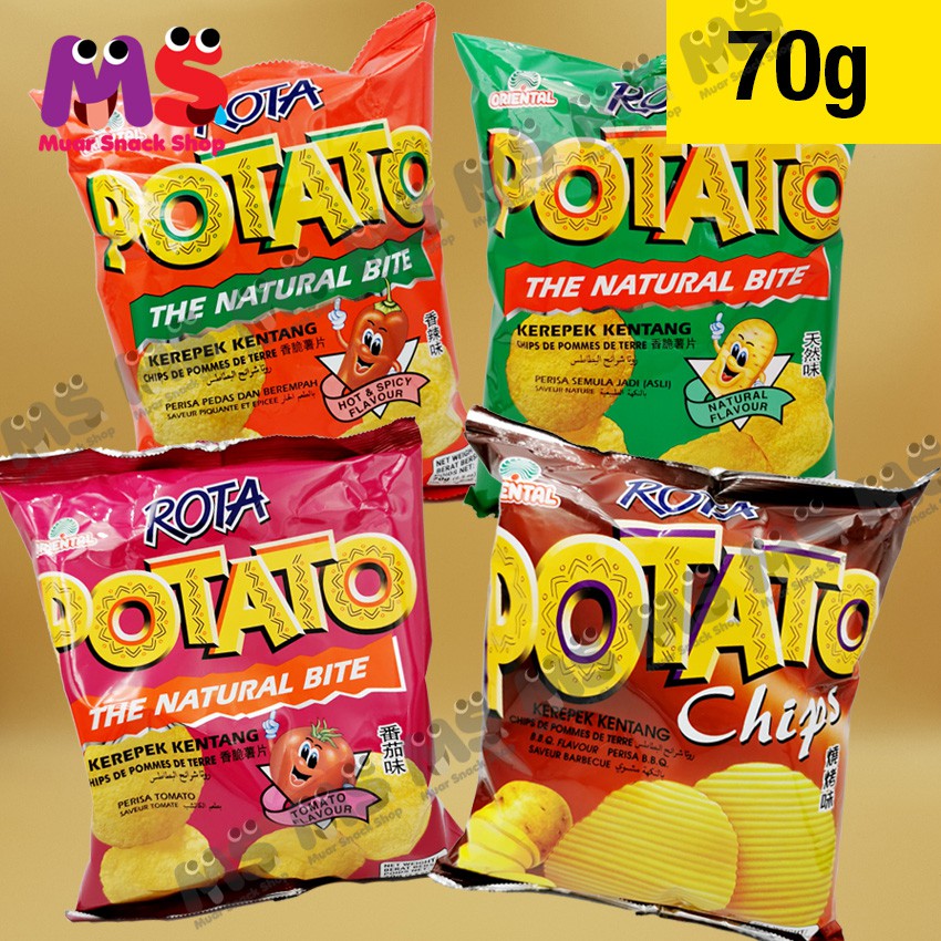 Oriental ROTA Potato Chips / Kerepek Kentang 70g 香脆薯片 | Shopee Malaysia
