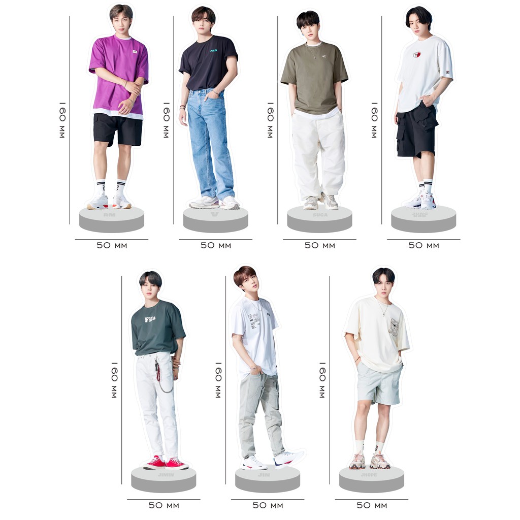 Bts Acrylic standee Acrylic Beyond The Scene kpop set | Shopee Malaysia