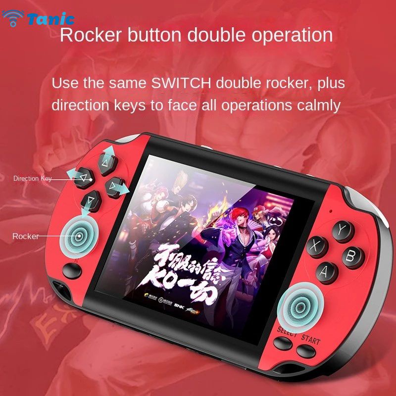 2022 New 1200 In 1 Retro Game Console 3.5 Inch Screen 16-bit Portable ...