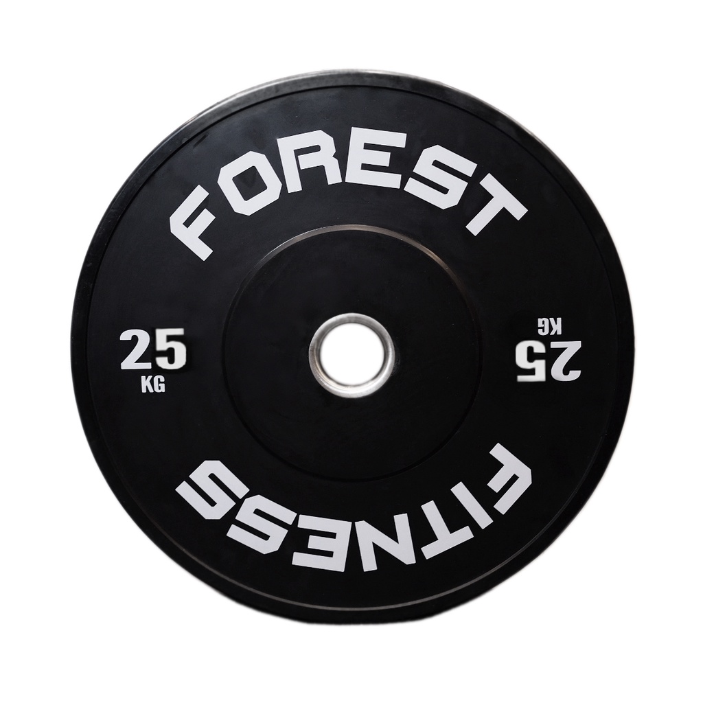 Forest Fitness 25kg Olympic Bumper Plate Weight (1 unit) - 奥林匹克保险杠板重量 ...