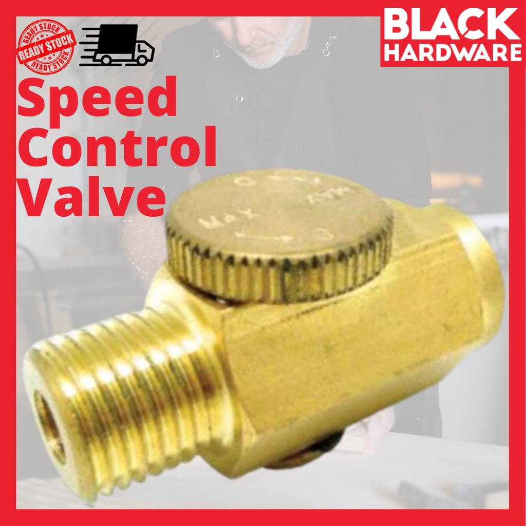 BLACK HARDWARE Tembaga Brass Copper V4 Air Pipe Fitting Accessory Speed ...