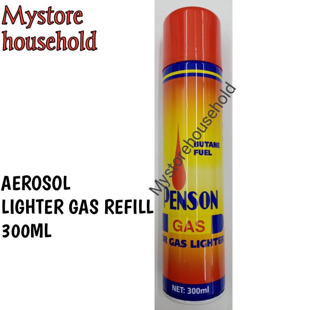 Penson Lighter Gas Refill Butane Fuel/Gas isian semula pemetik api ...