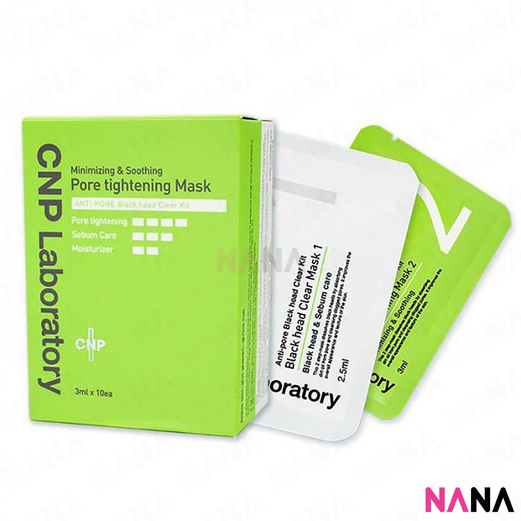 CNP Laboratory Anti-pore Black Head Clear Kit (10 Set) | Shopee Malaysia