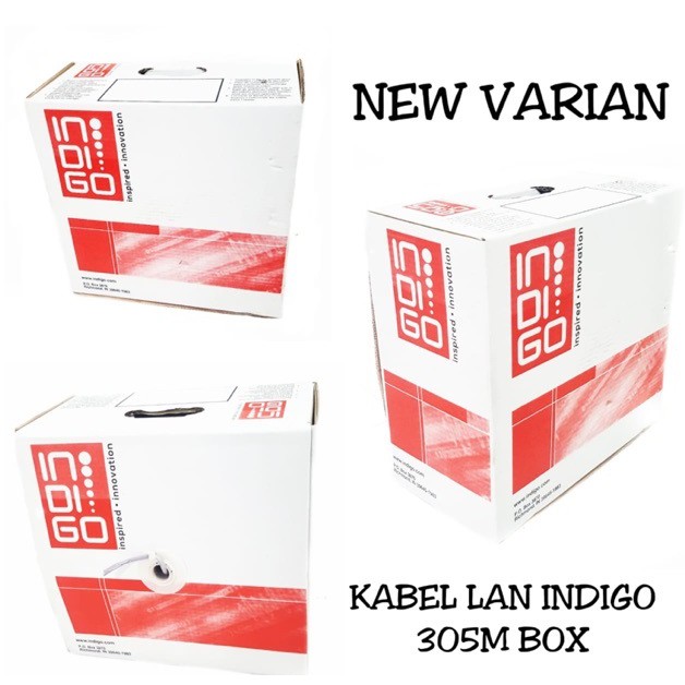 Indigo LAN Cable 305M/box | Shopee Malaysia