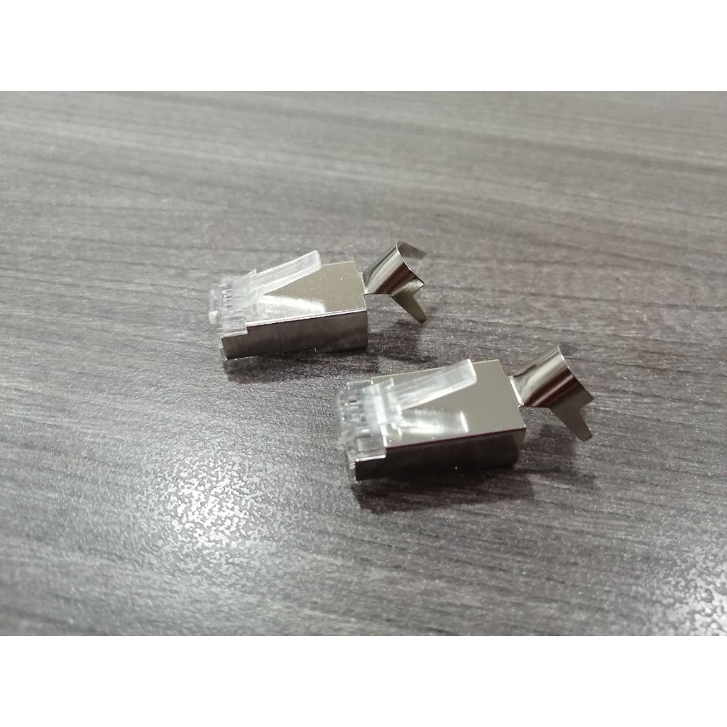 CAT7/ CAT6A RJ45 CONNECTOR CRYSTAL PLUG SHIELDED FTP RJ45 MODULAR PLUG ...