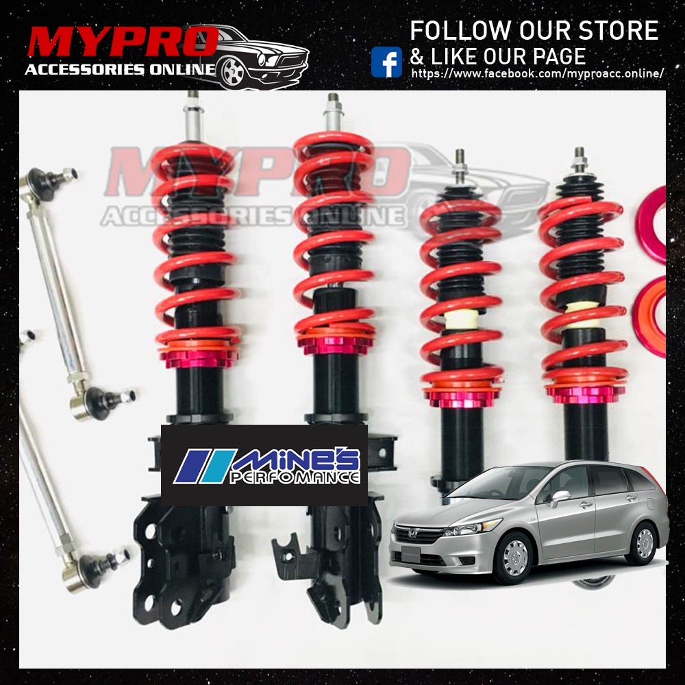 🔥Adjustable🔥🇯🇵HONDA STREAM RN6 2006+ MINES Hi Lo Body shift Adjustable ...