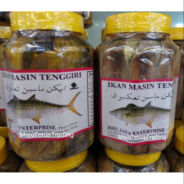 Ikan masin tenggiri jeruk 200gm. Botol plastik | Shopee Malaysia