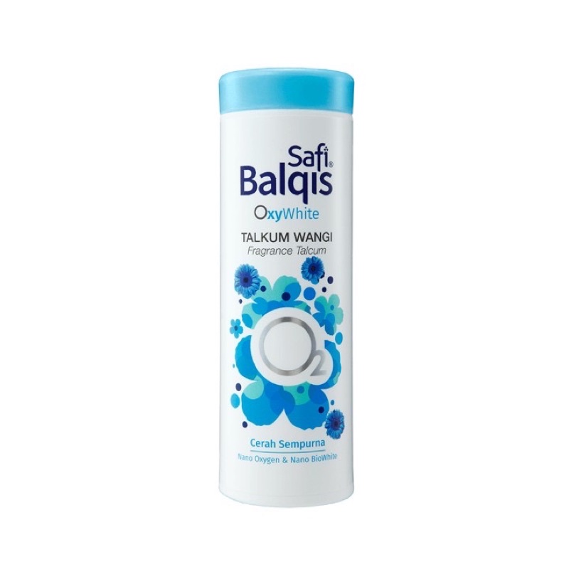 Safi Balqis OxyWhite Talcum Wangi 90g | Shopee Malaysia
