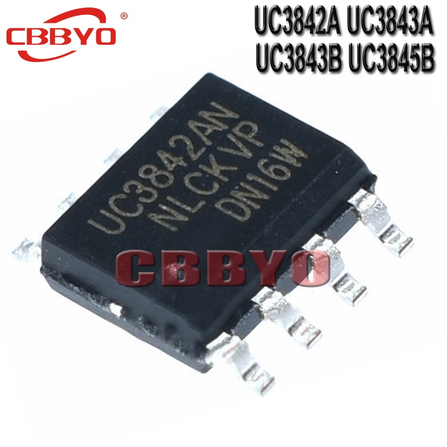 10PCS UC3842A UC3843A UC3843B UC3845B SOP8 UC3842 UC3843 UC3845 Brand ...