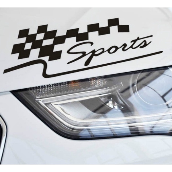 Universal Stylish Car Bonnet Stickers / Sports Mind Produced By ...