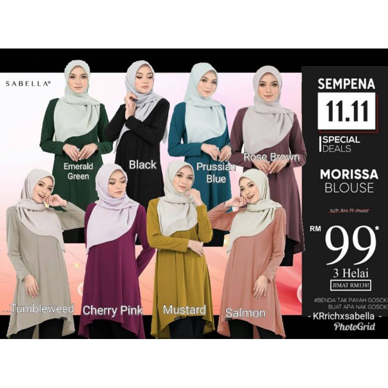 🔥HOT DEALS🔥MORISSA BLOUSE | Shopee Malaysia